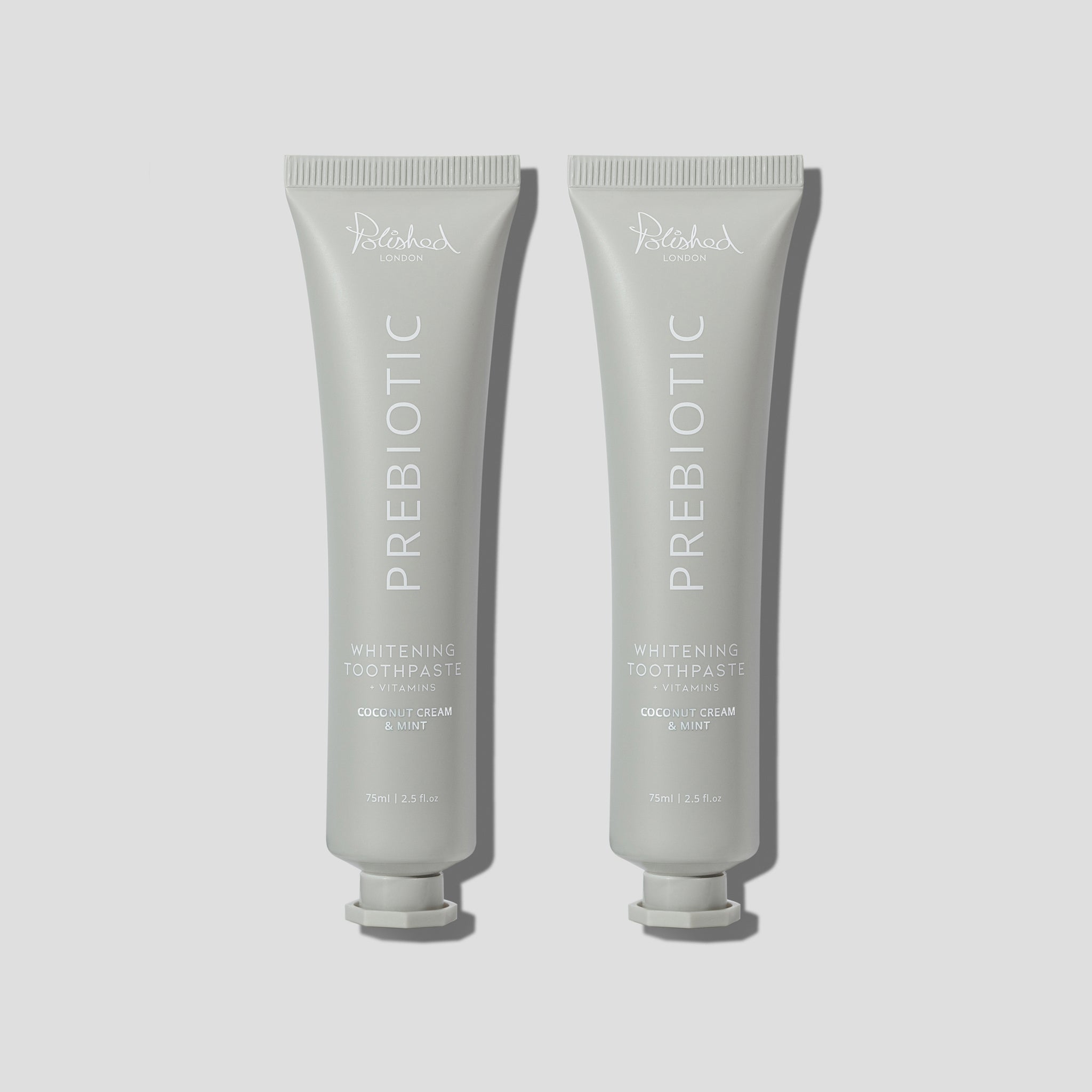 Prebiotic Whitening Toothpaste - Coconut Cream Duo